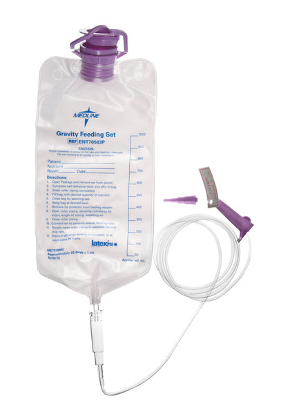 Gravity Feeding Set [CASE] | Habibi Home Medical, Inc.